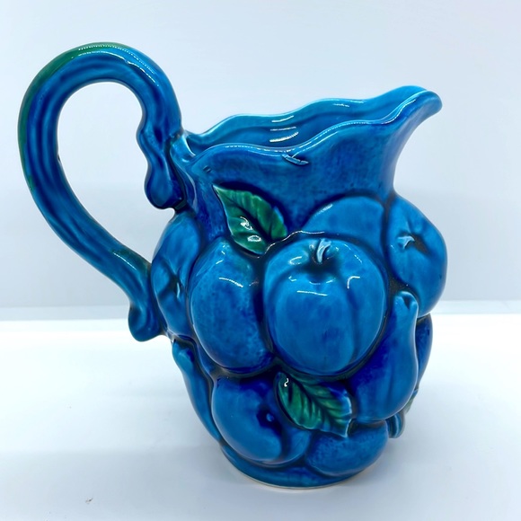 Inarco | Dining | Vintage Inarco Mood Indigo Pottery Small Pitcher Blue ...